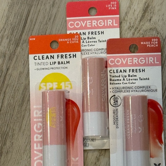 COVERGIRL | Makeup | Covergirl Clean Fresh Tinted Lip Balm Orange Peach ...
